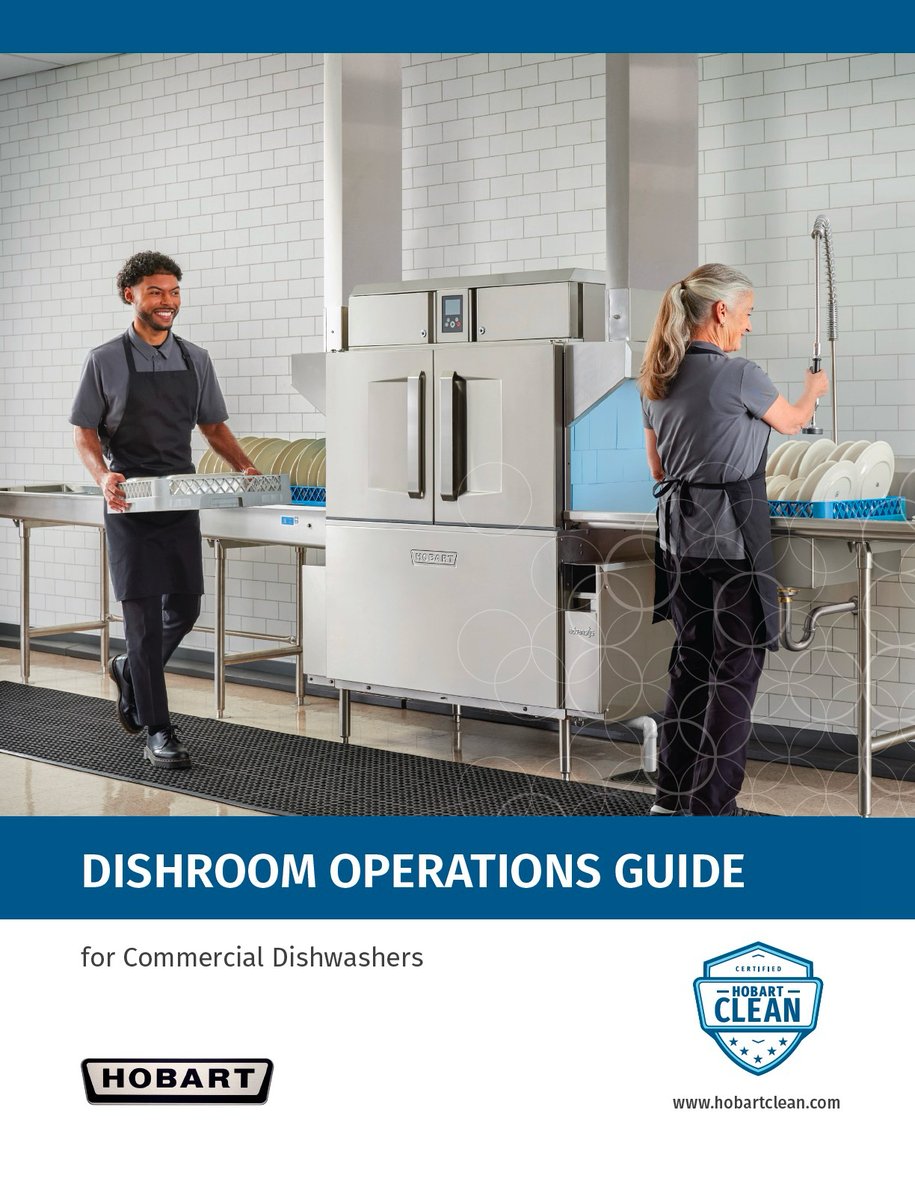 Hobart Dishroom Operations Guide for Commercial Dishwashers
